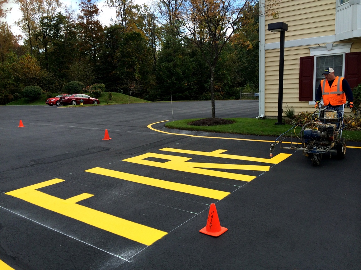Delaware Fire Lane Striping