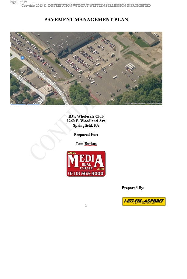 What Is A Pavement Management Plan For Property & Facility Managers?