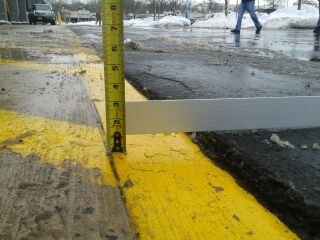 What causes asphalt frost heave