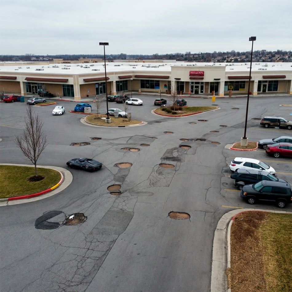 Don't Pave Over Problems: Why Ignoring Cracks and Water Issues Can Doom Your Parking Lot