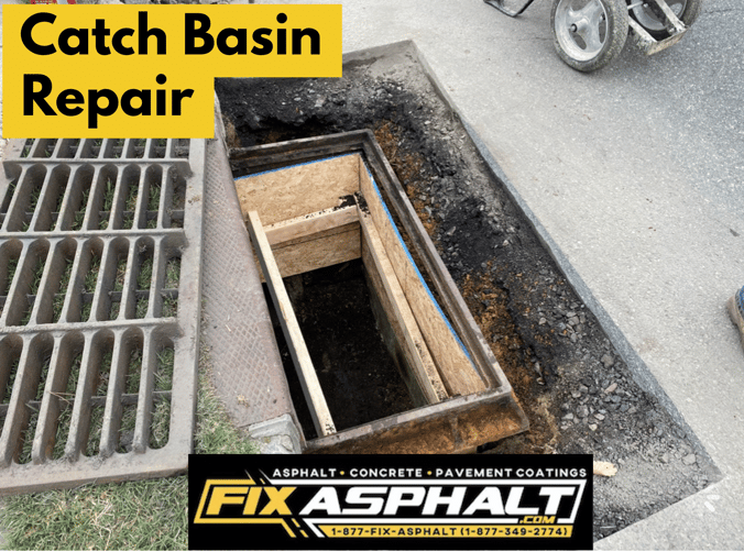 NJ Catch Basin Repair Experts | Fix Drainage Issues Fast | Fix Asphalt