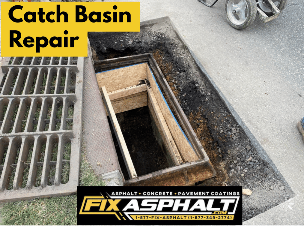 NJ Catch Basin Repair Experts | Fix Drainage Issues Fast | Fix Asphalt