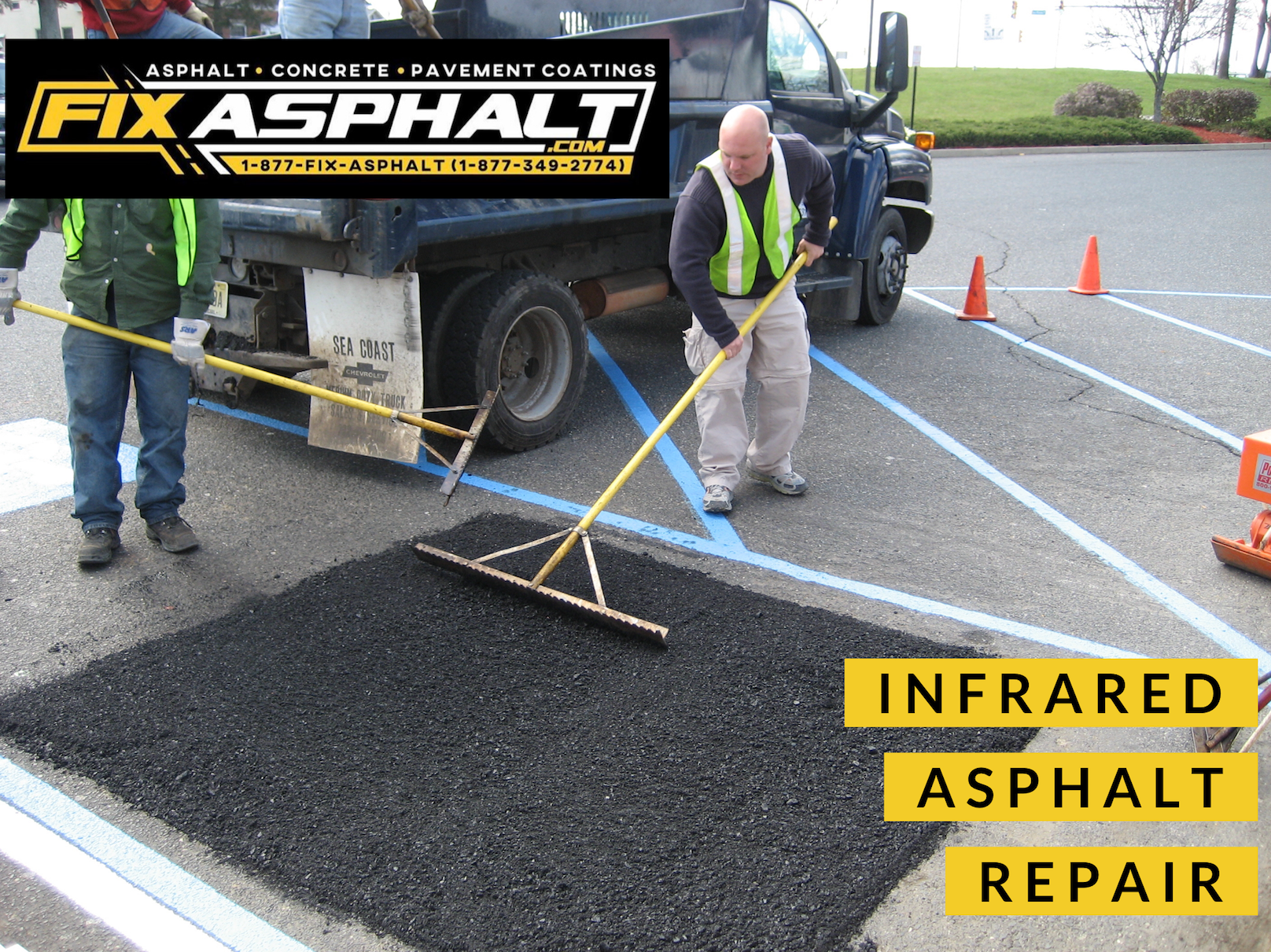 NJ Infrared Asphalt Repairs