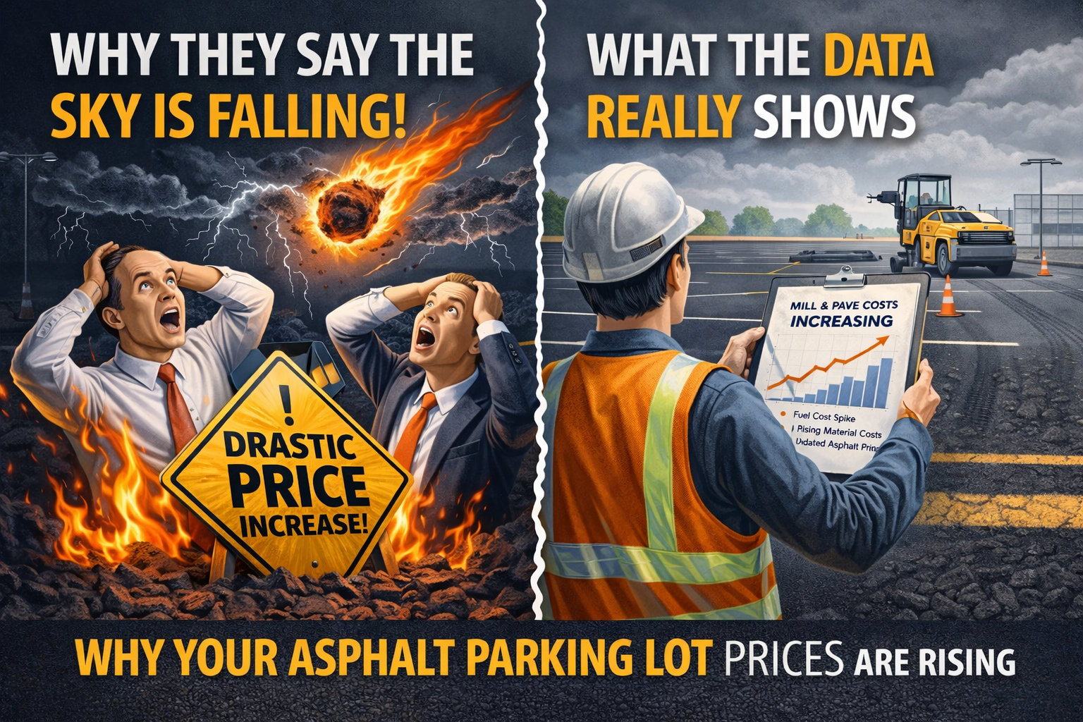 How Diesel Fuel Costs Affect Commercial Asphalt Paving Prices in 2026